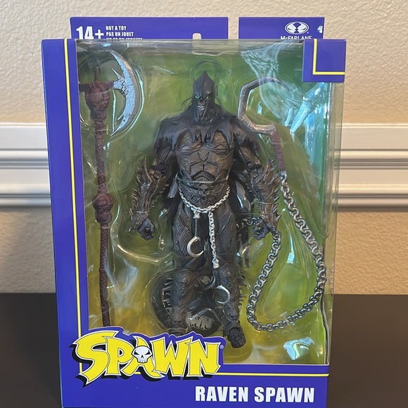 McFarlane Toys | Toys | Nib 22 Mcfarlane Toys Raven Spawn And The Redeemer 7in Action Figure Set ...